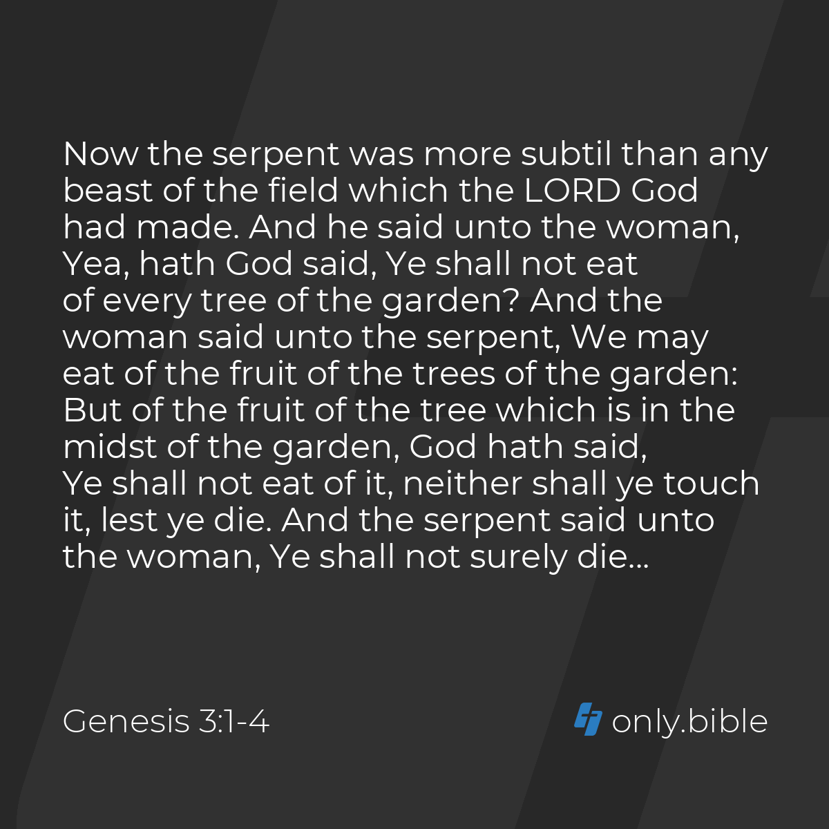 Genesis 3 4
