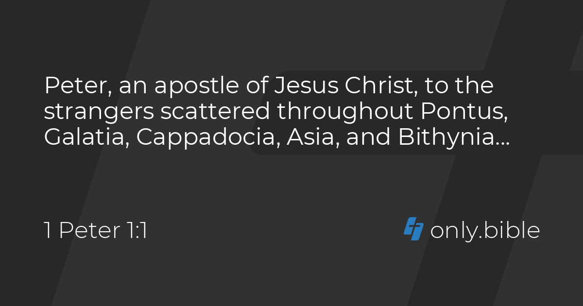 1 Peter 1 / King James Version (without Deuterocanon) | Bible Online