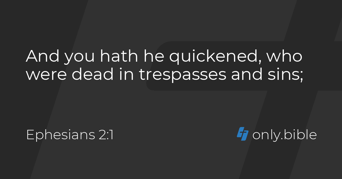 Ephesians 2 / King James Version (without Deuterocanon) | Bible Online