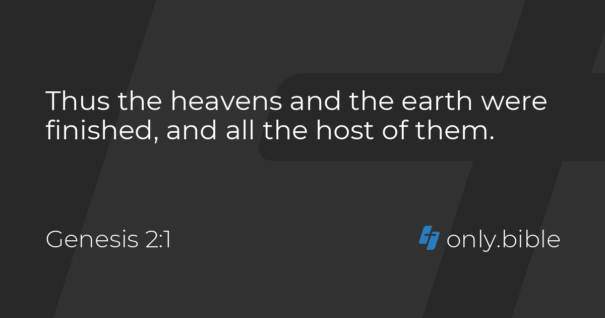 Genesis 2 / King James Version (without Deuterocanon) | Bible Online