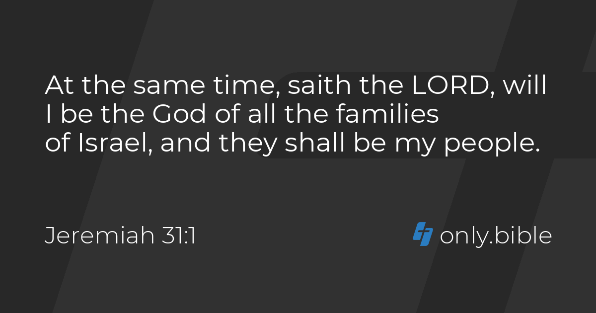 Jeremiah 31 / King James Version (without Deuterocanon) | Bible Online