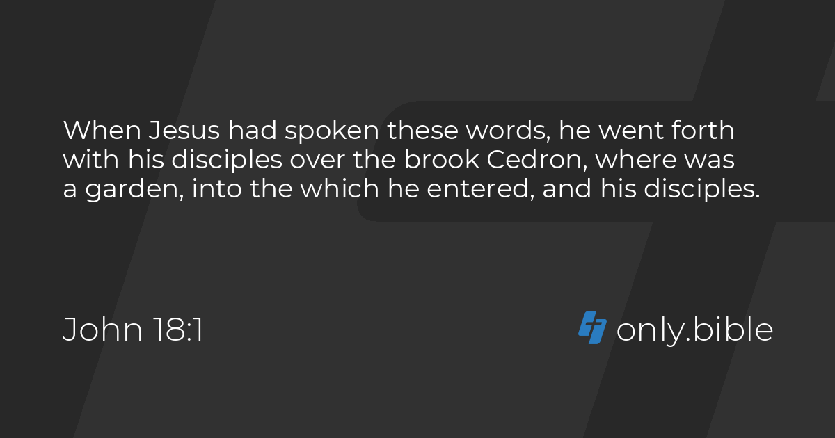 John 18 / King James Version (without Deuterocanon) | Bible Online