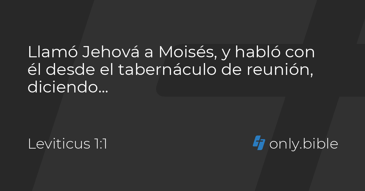 Leviticus 1 / Traducción al español | Bible Online